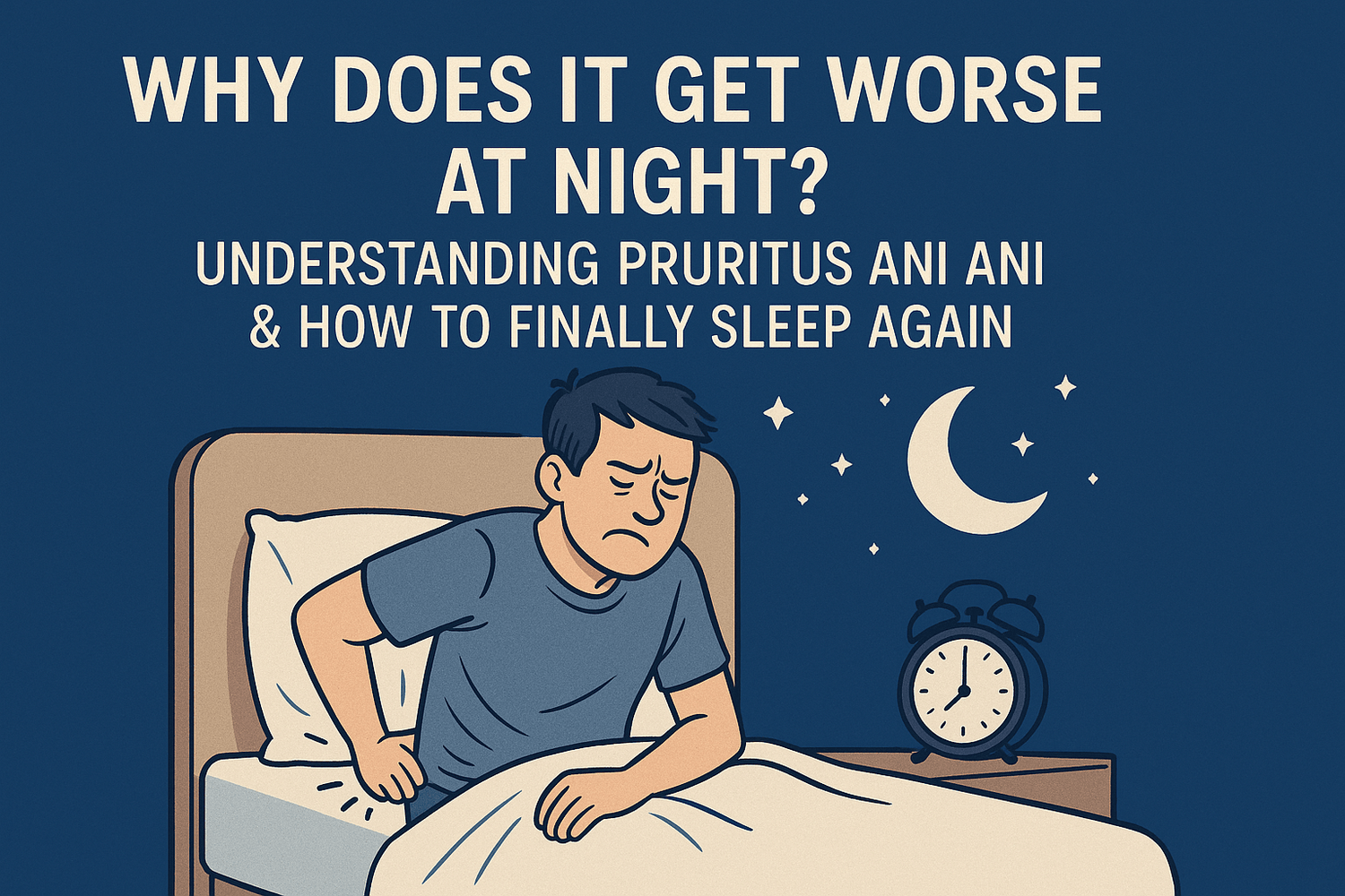 Why Is It Itching at Night? Pruritus Ani Causes & Natural Relief – BEETSEC